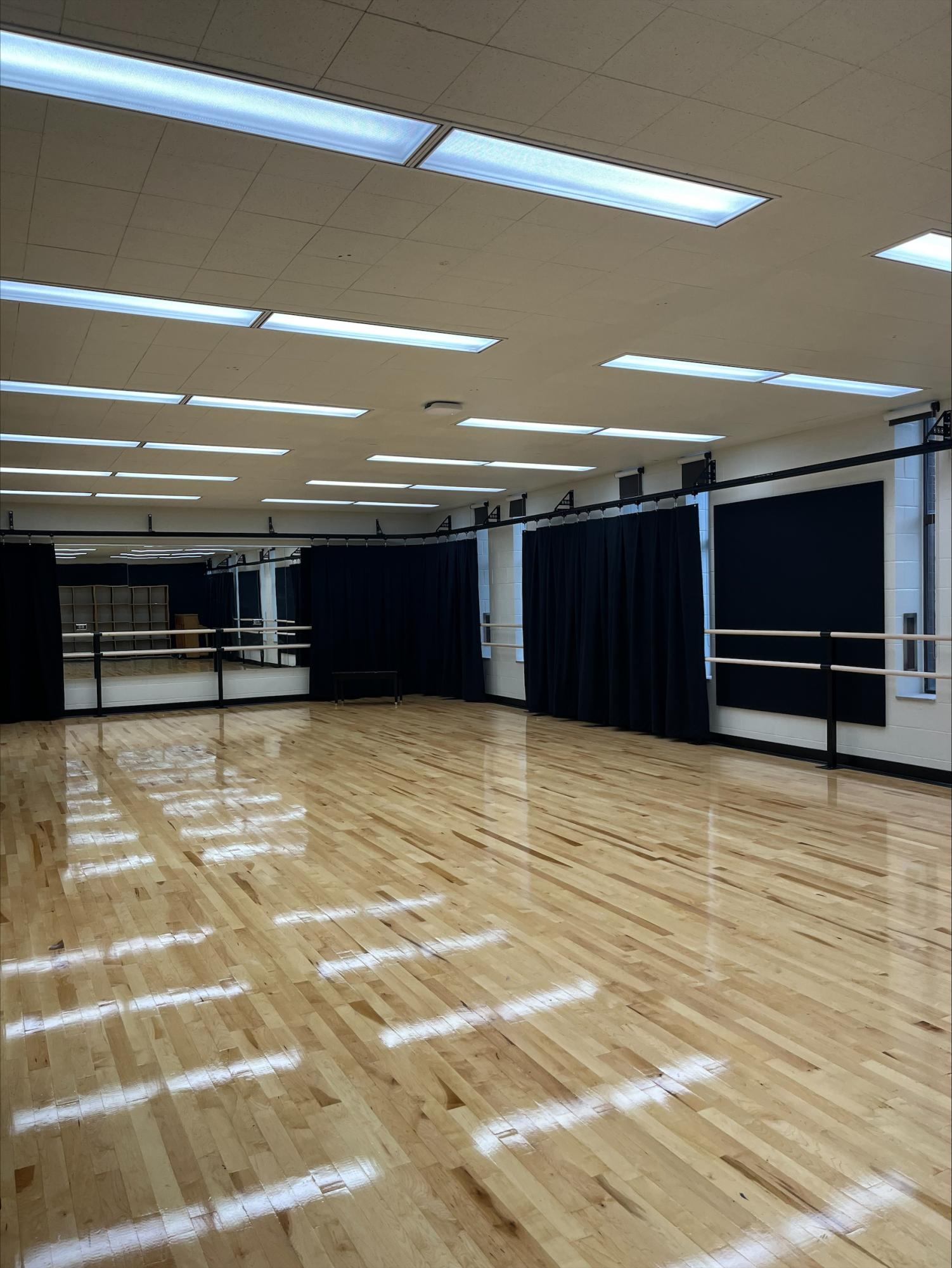 Drawing studio converted to second dance studio – Lumen