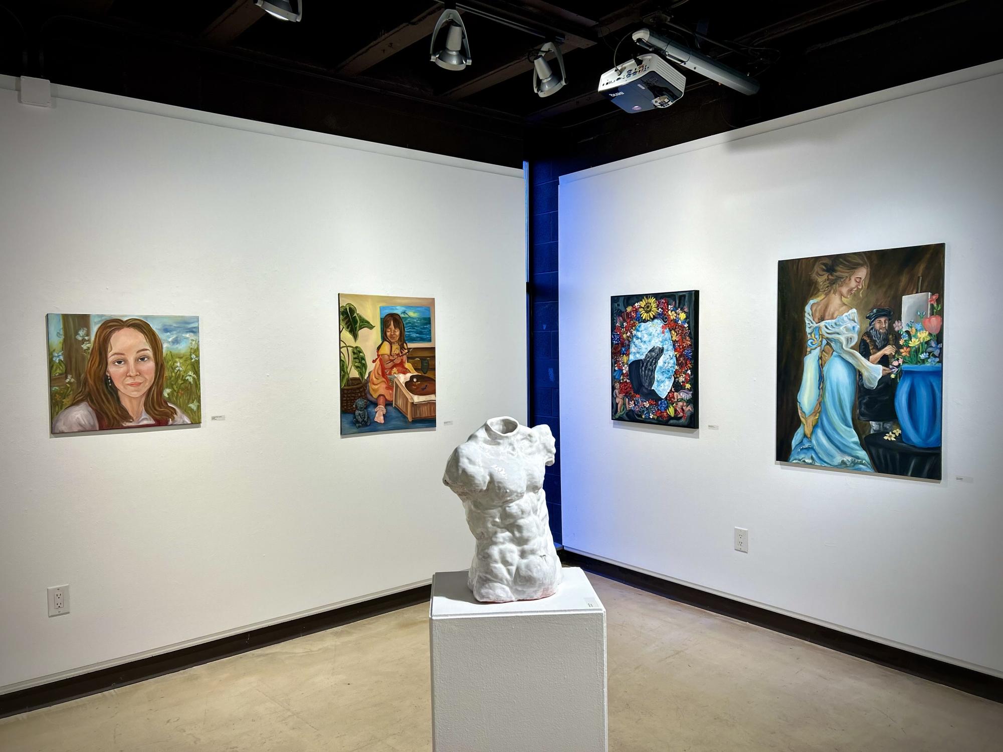 Senior Cheyenne Sanders’ art show opens – Lumen